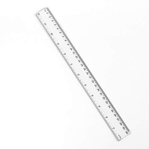 ALLINONE-1121-001 Plastic Ruler Flexible Ruler with inches and metric ...