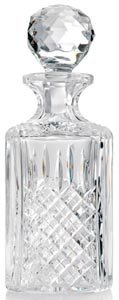 Stuart Crystal Shaftesbury Square Spirit Decanter: Amazon.co.uk ...