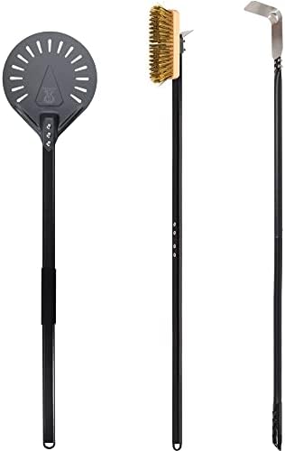سعر SHANGPEIXUAN Pizza Turning Peel 9 Inch and Pizza Oven Brush Ash ...