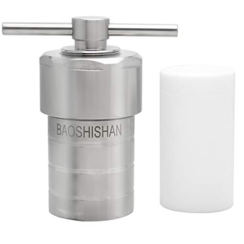 BAOSHISHAN 100ml Hydrothermal Synthesis Autoclave Reactor 220℃ 3Mpa 304 ...