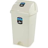 Addis 9715 Lift Up Lid Bin Linen 48L: Amazon.co.uk: Kitchen & Home