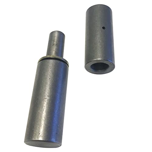 10PACK 1/2"x80mm Heavy Duty Steel Barrel Hinge, Column Welding Hinge ...