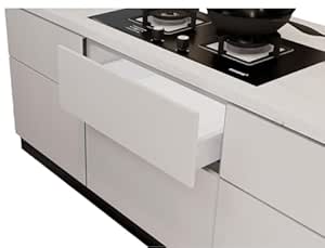 Raizen Soft Close Tandem Drawer Box for Kitchen with Double Gallery ...