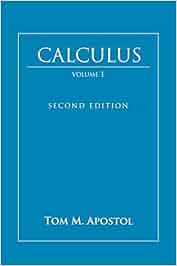 Calculus, Volume 1: Tom M. Apostol: 8601421911375: Books - Amazon.ca