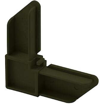 CRL Plastic Miter Cut Screen Frame Corners, 5/16" - Window Dressing ...