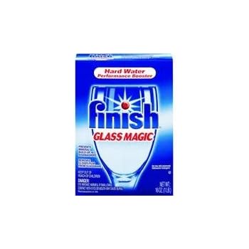 Amazon.com: Finish Glass Magic Dishwasher Performance Booster: 16 OZ ...