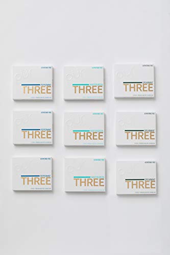 PUR THREE Gum Sugar Free Chewing Gum Sticks with Xylitol, Aspartame ...