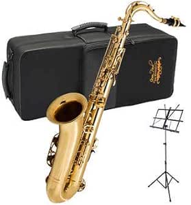 Amazon.com: Jean Paul Tenor Sax Bundle with Case and Stand - TS-700CM ...