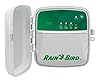 Rain Bird ARC8 App-Based Indoor/Outdoor Smart Irrigation WiFi Timer/Controller, Gray and Green ...