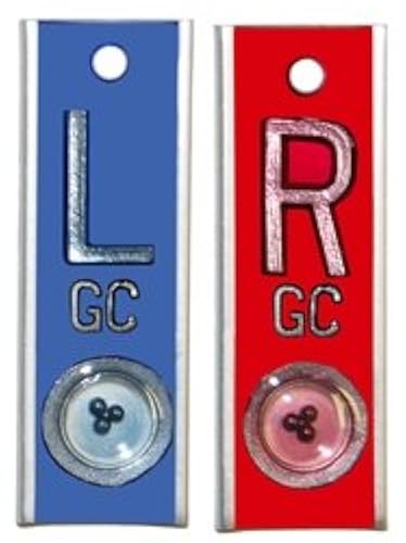 Aluminum X-Ray Bubble Bead Positioner Markers - Vertical, Blue & Red ...