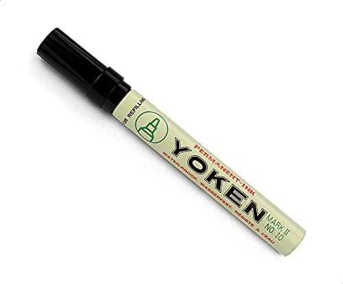 Yoken Permanent Marker Bullet Tip - Black price in Egypt | Amazon Egypt ...