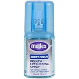 Medex (Minty Fresh) Breath Freshening Spray 20ml: Amazon.co.uk: Health ...