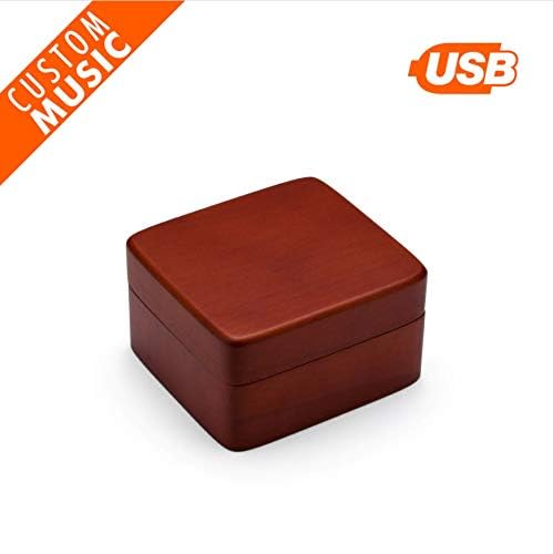 Custom Music Box - Upload Your Own Songs With USB, 15 Songs Space ...