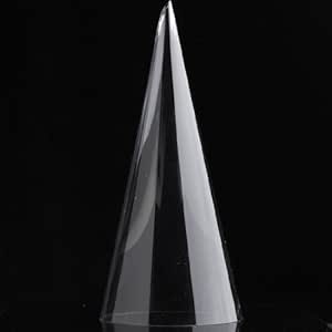 Amazon.com: 6 Piece Package of 12" Clear Acrylic Doll Cones for ...
