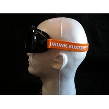 Drunk Busters Impairment Goggles (.08-.15) BAC -(black strap ...