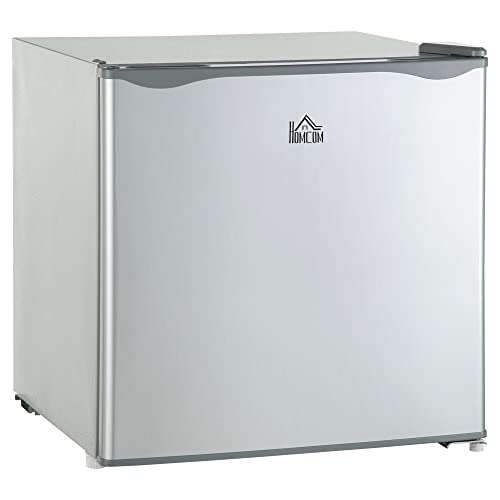 HOMCOM Mini Freezer Countertop, 1.1 Cu.Ft Compact Upright Freezer with ...