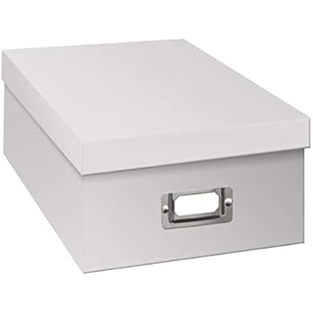 Amazon.com: Pioneer Photo Albums B-1C Photo Storage Box, Crafter White ...
