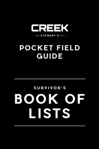 Amazon.com: Pocket Field Guide: Survival Book of Lists: 9780997690606 ...