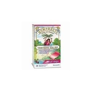 Amazon.com: Humphreys Teething Relief Strips, Very Cherry 18 ea: Health ...