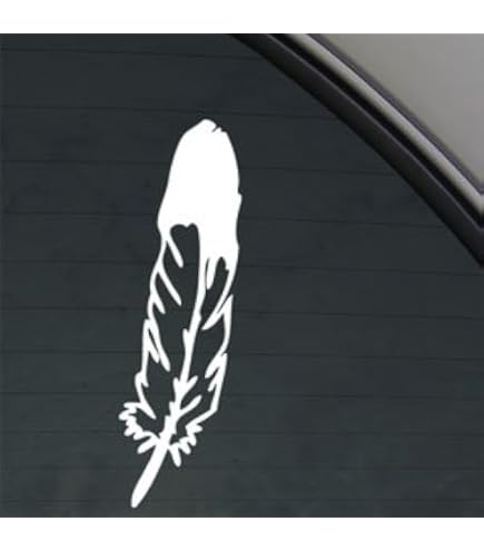 Native American Feather Car Decals