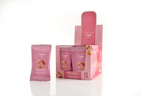 Cupio Snacks Premium Roasted Nuts (Pack of 24, Mixed Nuts Roasted ...