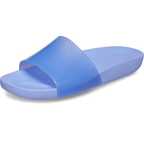 Crocs Women's Splash Slides Sandal, Moon Jelly, Numeric_7 for sale ...
