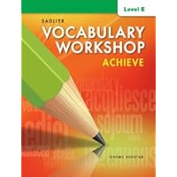 Vocabulary Workshop Achieve Level E Grade 10: Jerome Shostak ...