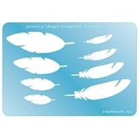 Amazon.com: Cool Tools - Jewelry Shape Template - Paired Leaves