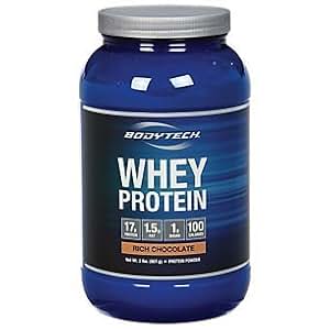 Amazon.com: BodyTech Whey Protein - Chocolate (2 Pound Powder): Health ...