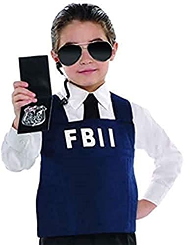 FBI Agent Costume Accessory Kit - Child Standard Size, 1 Set on Galleon ...