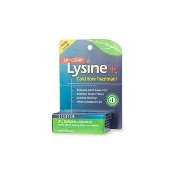 Amazon.com : Lip Clear Lysine+ Cold Sore Treatment 0.25 oz (Pack of 3 ...