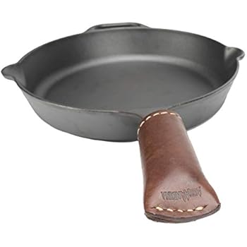 Amazon.com: Rustic Leather Hot Handle/Panhandle Potholder, Double ...