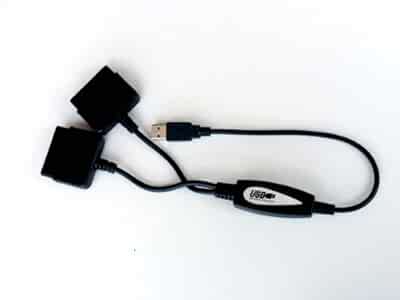 Amazon.com: PSX PS2 Controller To PC 2 Port PRO USB Adapter: Video Games