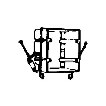 Carlon B232A-UPC Switch/Outlet Box, New Work, 2 Gang, 3-3/4-Inch Length ...