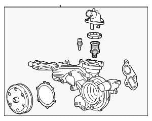 Amazon.com: GM Water Pump Assembly - 12685257: Automotive