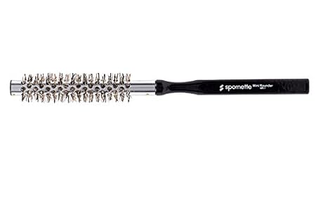 Amazon.com: Spornette 3/4 Inch Mini Rounder Hair Brush Metal Thermal ...