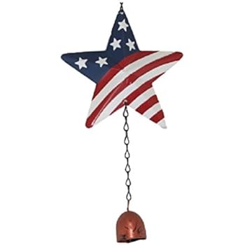 Amazon.com : Spoontiques 02925 American Flag Wind Chime : Garden & Outdoor