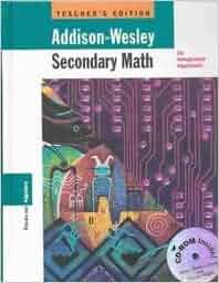 Addison-Wesley Secondary Math: An Integrated Approach Focus on Algebra ...