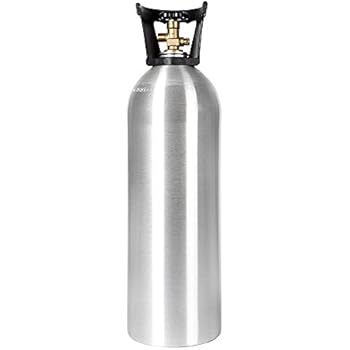 Amazon.com: New 20 lb Aluminum CO2 Cylinder with Handle and New CGA320 ...