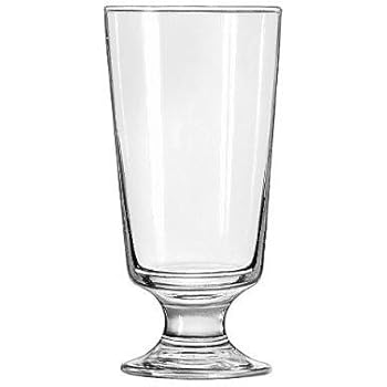 Amazon.com | Libbey Embassy Footed 10 oz Hi-Ball Glass: Highball ...