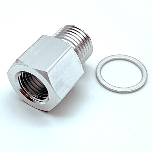 LS Swap Oil Pressure Sensor Adapter M16 1.5 to 1/4 NPT Thread Pipe ...