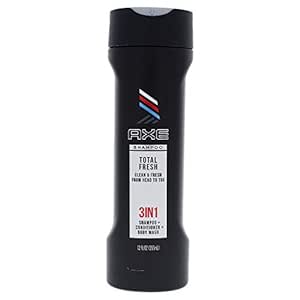 Amazon.com: Axe 3 in 1 Shampoo Plus Conditioner Plus Bodywash Total ...