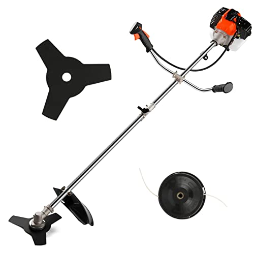 COOCHEER 62CC 20" Gas Chainsaw Weed Wacker Gas Powered, 42.7cc 2-Cycle ...