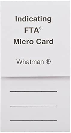 Amazon.com: GE Whatman FTA WB120311 Indicating Micro Card with 1 x ...