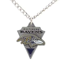 Amazon.com : Baltimore Ravens Chain Necklace & Pewter Pendant - NFL ...