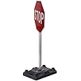 Amazon.com : Portable 30"X30" Stop Sign with Base & Hardware- : Office ...