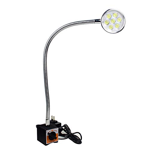 Magnetic Work Light 700 Lumen 120v Led Spot Lamp With 20 inch Flexible ...