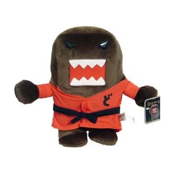 Amazon.com: Domo 12.5" Red karate Domo Plush Doll: Toys & Games