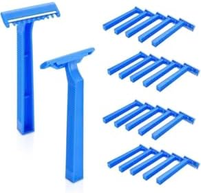 Disposable Twin Blade Razors, Blue, 15pcs, Razor Blade For man And ...
