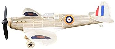 Spitfire complete vintage model rubber-powered balsa wood aircraft kit ...